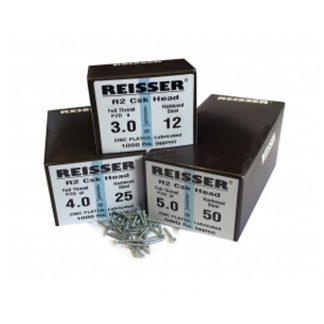 Reisser R2 Countersunk Zinc - Craft Box - Orchard Fasteners