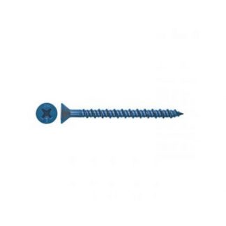 Masonry Screws Countersunk Head - Blue - Orchard Fasteners